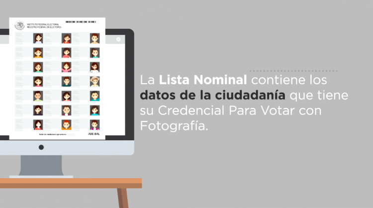 ¿Con cuántos registros cuenta la Lista Nominal? - Central Electoral