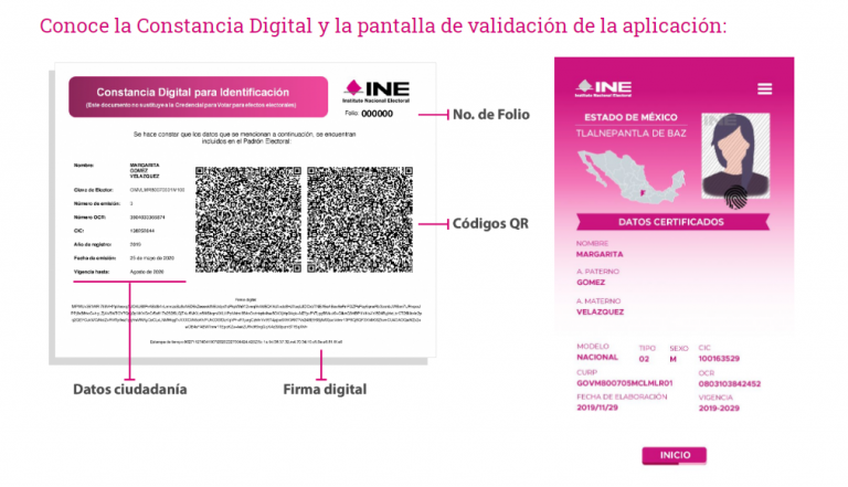 APP para verificar datos de códigos QR en la constancia digital ...