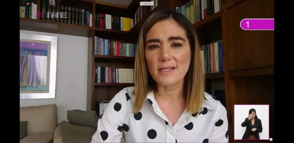 Dania Ravel Cuevas, Consejera Electoral. - Central Electoral