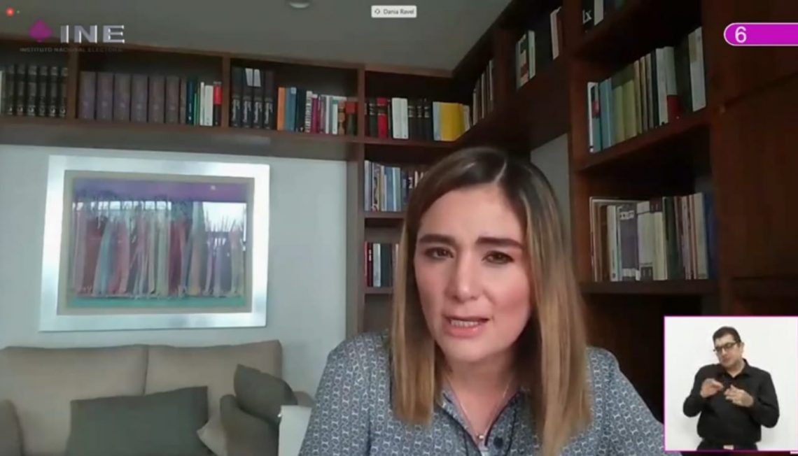 Dania Ravel Cuevas, Consejera Electoral. - Central Electoral