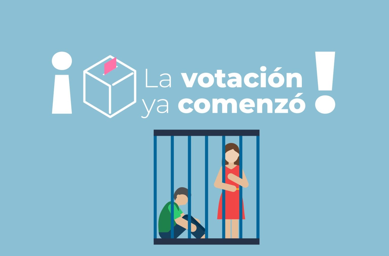 Las personas en prisión preventiva registradas para emitir su voto anticipado podrán hacerlo del ...
